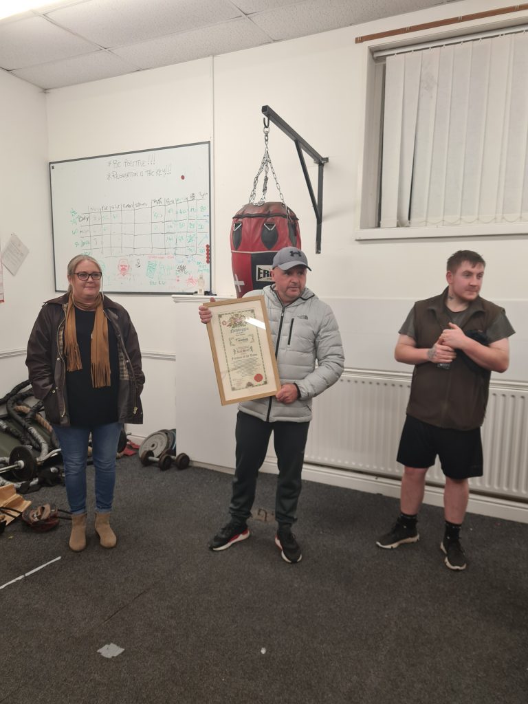 Honorary Freedom - Ray Scott - Newbiggin by the Sea Town Council