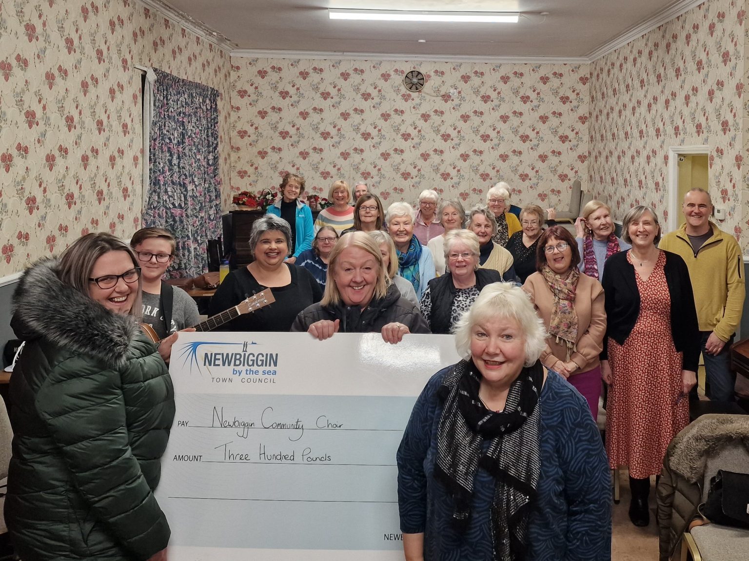 Contribution to Community Choir - Newbiggin by the Sea Town Council