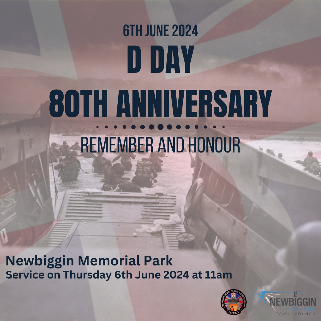 D Day 80th Anniversary - Newbiggin by the Sea Town Council