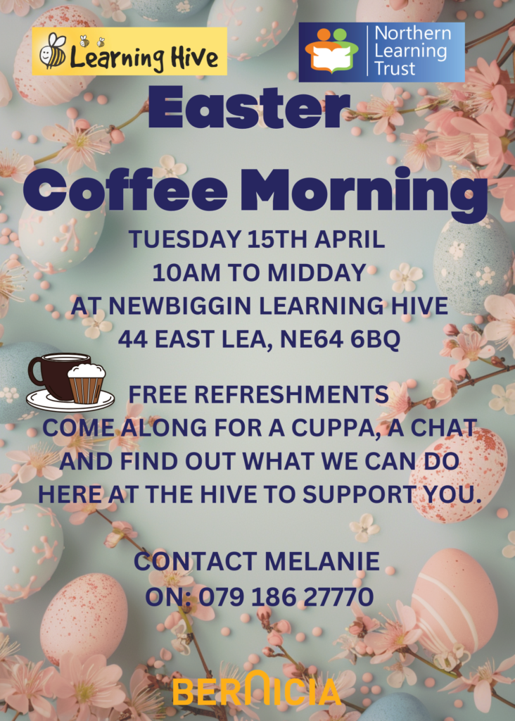 Easter Coffee Morning - Newbiggin by the Sea Town Council