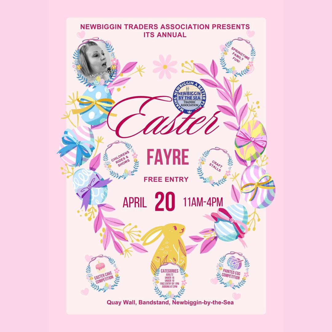 Newbiggin Traders Association presents Annual Easter Fayre - Newbiggin ...