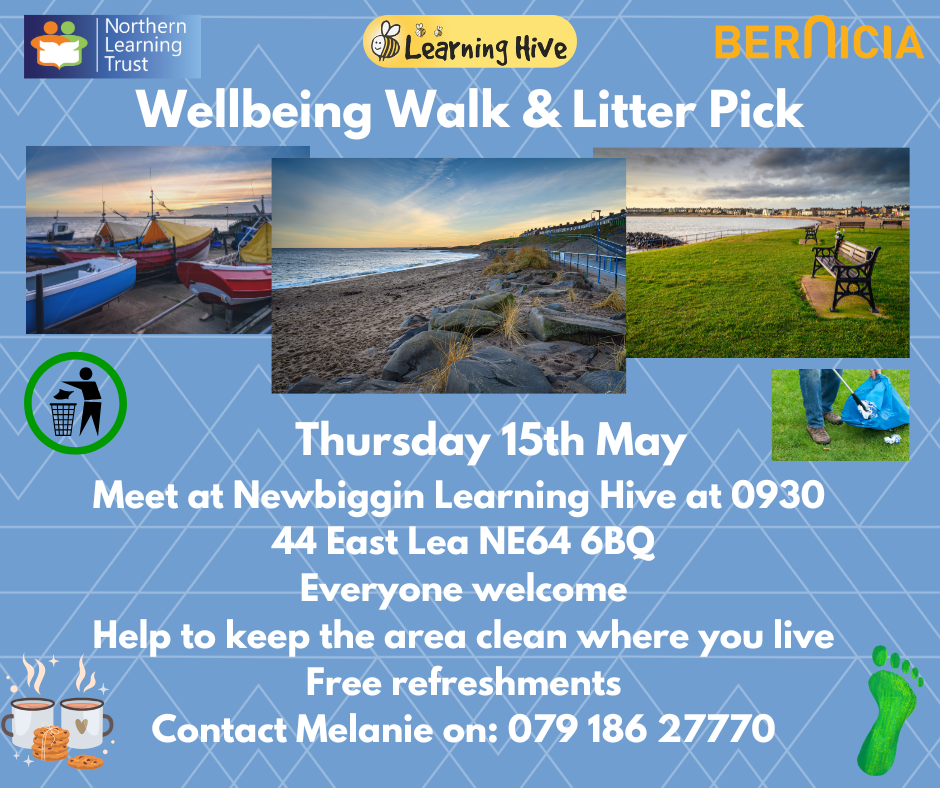 Wellbeing Walk & Litter Pick - Newbiggin by the Sea Town Council