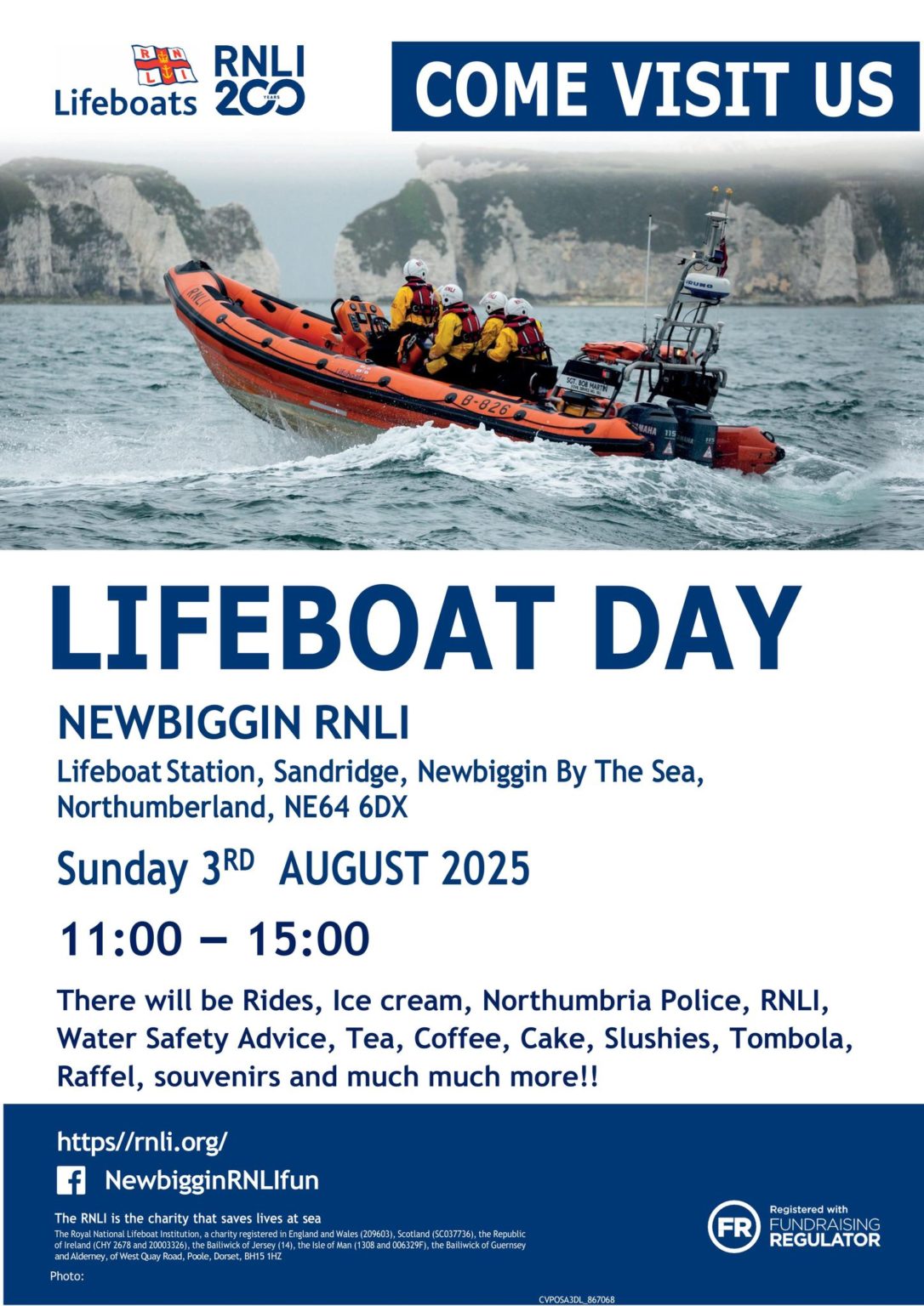 Lifeboat Day at the Newbiggin RNLI - Newbiggin by the Sea Town Council
