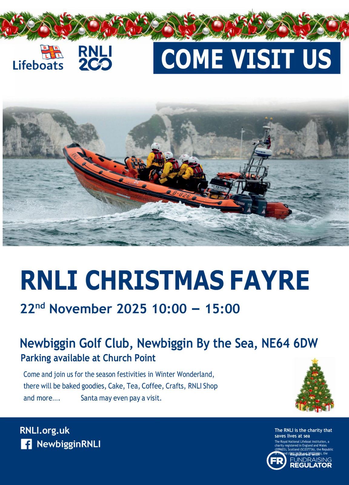 RNLI Christmas Fayre - Newbiggin by the Sea Town Council
