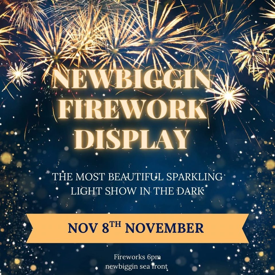 Newbiggin Fireworks Display - Newbiggin by the Sea Town Council