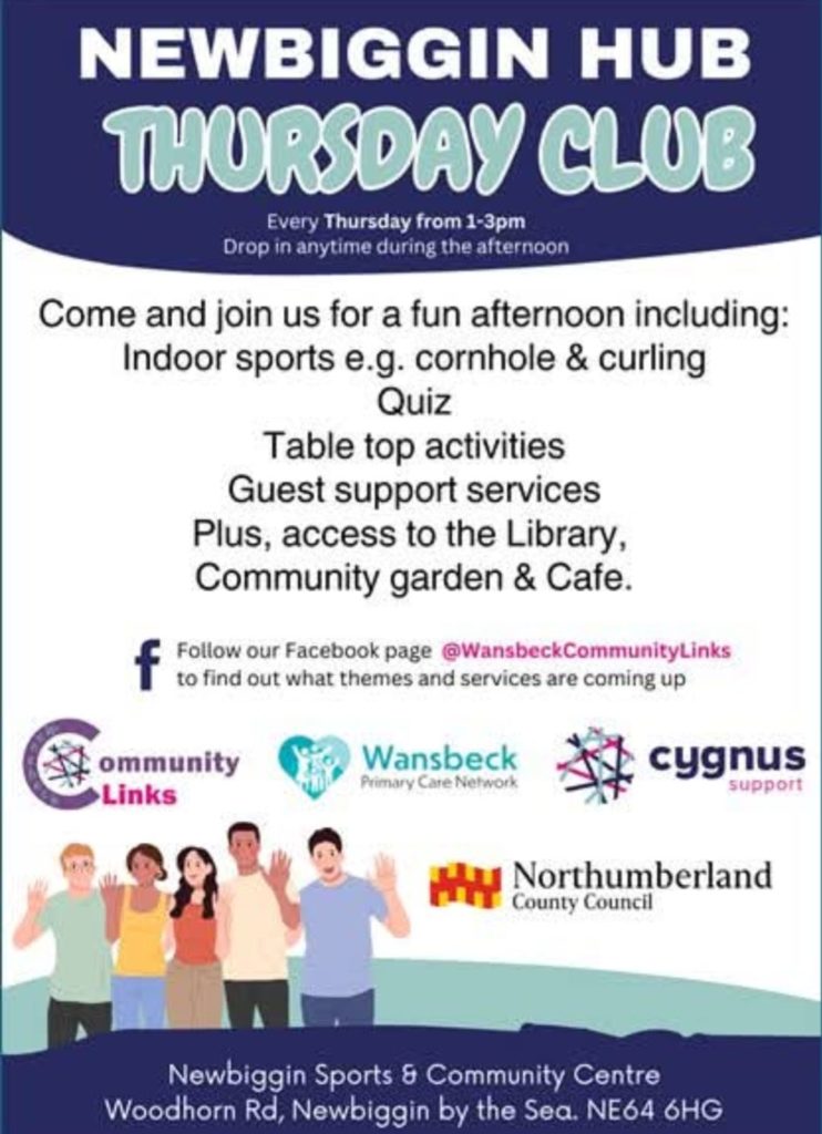 Thursday Club - Newbiggin by the Sea Town Council