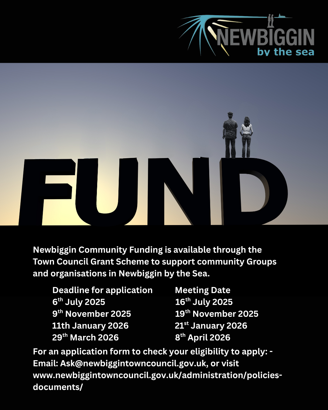 Community Grant Funding - Newbiggin by the Sea Town Council