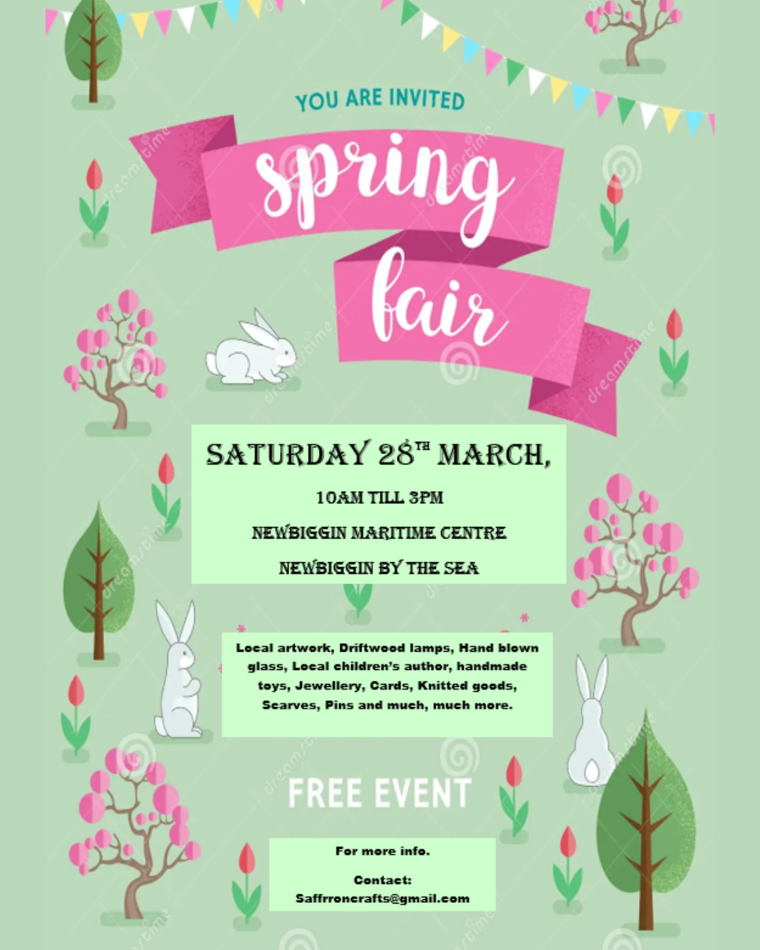 Spring Fair at Newbiggin Maritime Centre - Newbiggin by the Sea Town ...